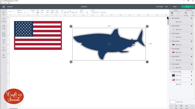 How to Design Layered Cardstock Projects in Cricut Design Space - Craft ...