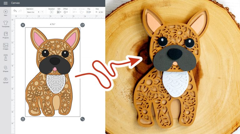 How To Upload Cut Make Layered Cardstock Designs On A Cricut Craft 