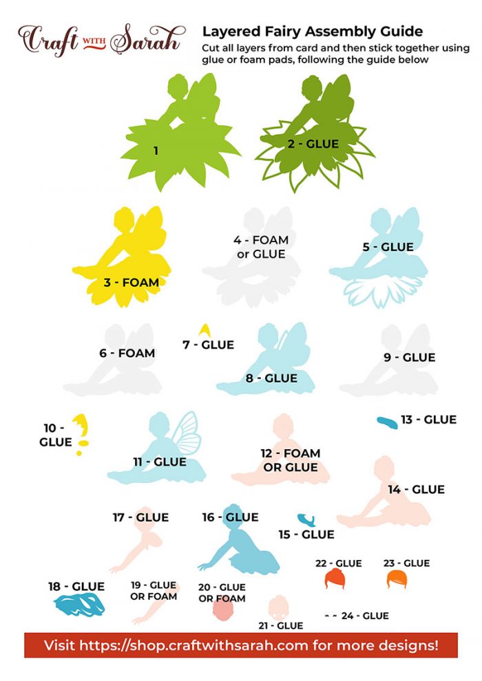 FREE Fairy SVG 🧚 DIY Fairy Paper Craft Project for Cricut - Craft with ...