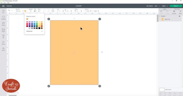 How to Make Eclipse Cards in Cricut Design Space - Craft with Sarah