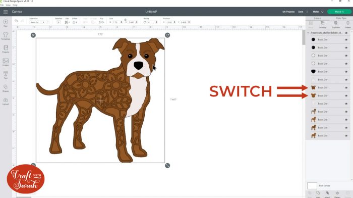 How to make Brindle Fur: 2 Different Ways - Craft with Sarah