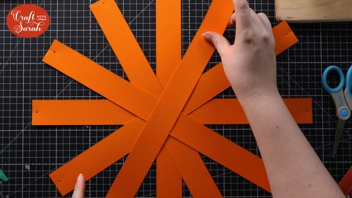 Easy 3D Paper Pumpkins for Fall - Craft with Sarah