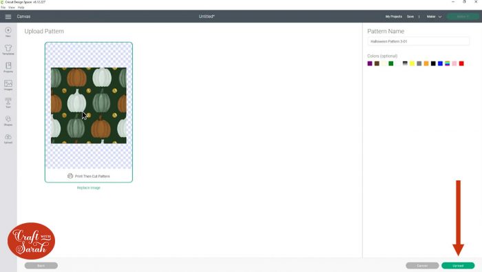Design Space Pattern Fill: How to use Digital Papers - Craft with Sarah