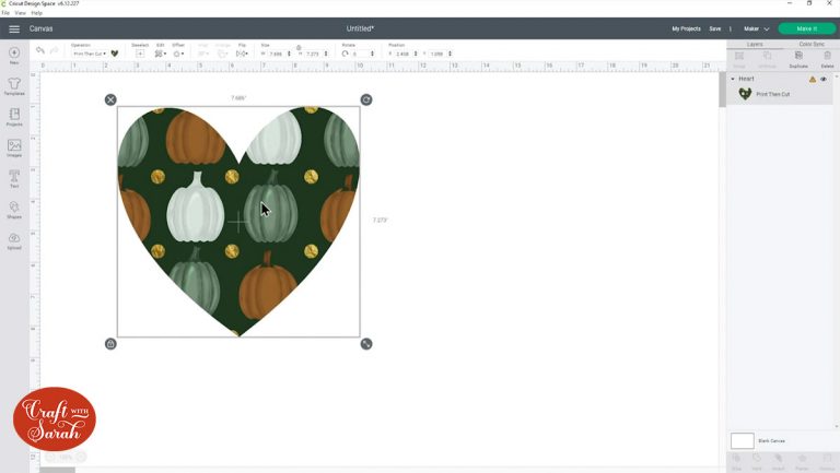 Design Space Pattern Fill: How to use Digital Papers - Craft with Sarah