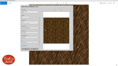How to make Brindle Fur: 2 Different Ways - Craft with Sarah