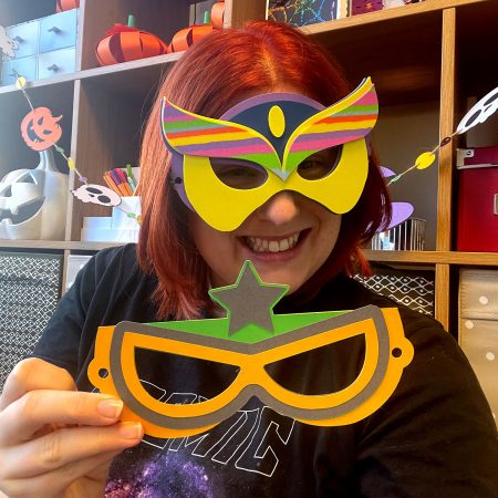 DIY Hero Masks: How to Cut Craft Foam on a Cricut Maker - Craft with Sarah