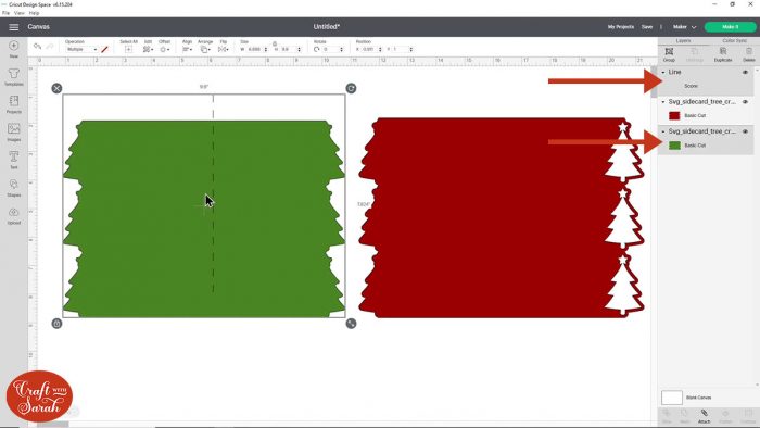 Easy Christmas Cards! Make Fun & Festive Side-Edge Cards - Craft with Sarah