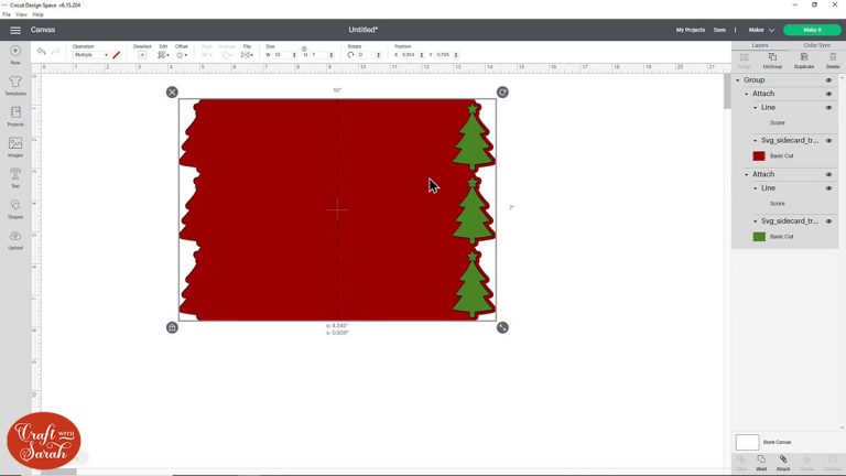 Easy Christmas Cards! Make Fun & Festive Side-Edge Cards - Craft with Sarah