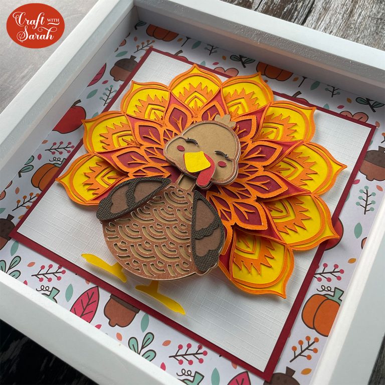 3D Turkey Centerpiece for Thanksgiving 🦃 Slot-Together Design - Craft ...