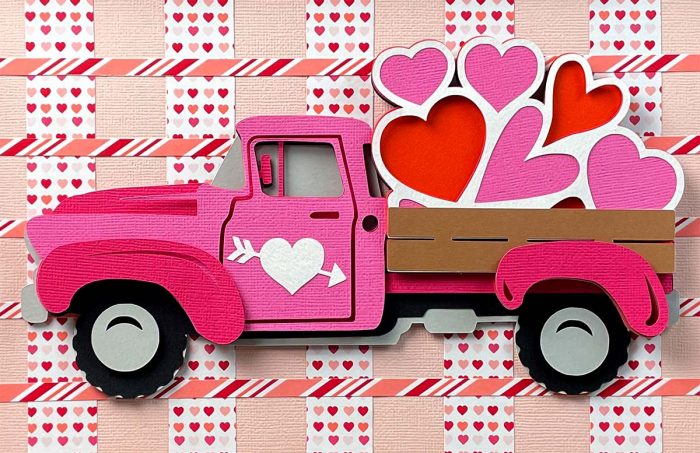 Valentine's Day Heart Truck SVG for the One You Love! - Craft with Sarah