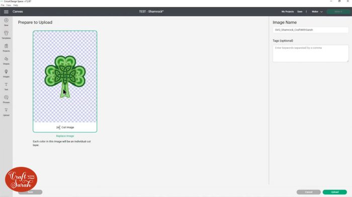 Free Layered Shamrock SVG ☘️ Celtic Shamrock Cut File - Craft with Sarah