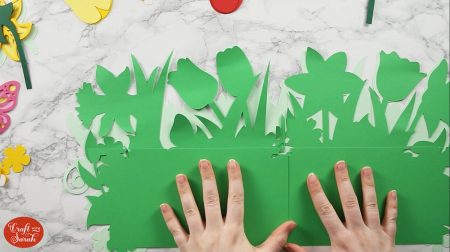 Wow! A Giant Off-the-Mat Spring Welcome Sign - Craft with Sarah