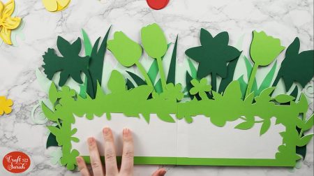 Wow! A Giant Off-the-Mat Spring Welcome Sign - Craft with Sarah