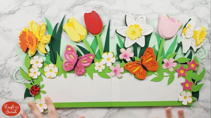 Wow! A Giant Off-the-Mat Spring Welcome Sign - Craft with Sarah
