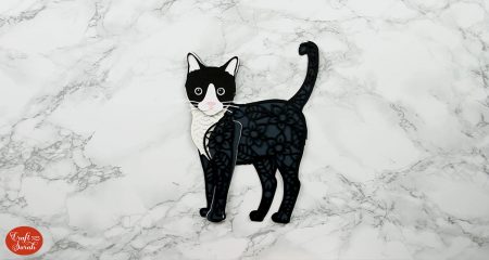 Free Cat Layered SVG | Make a Papercraft of your Cat! - Craft with Sarah