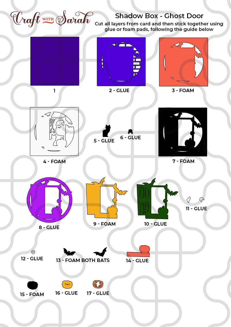 HCC 2022 Day 17 🎃 Halloween Shadow Box - Craft with Sarah