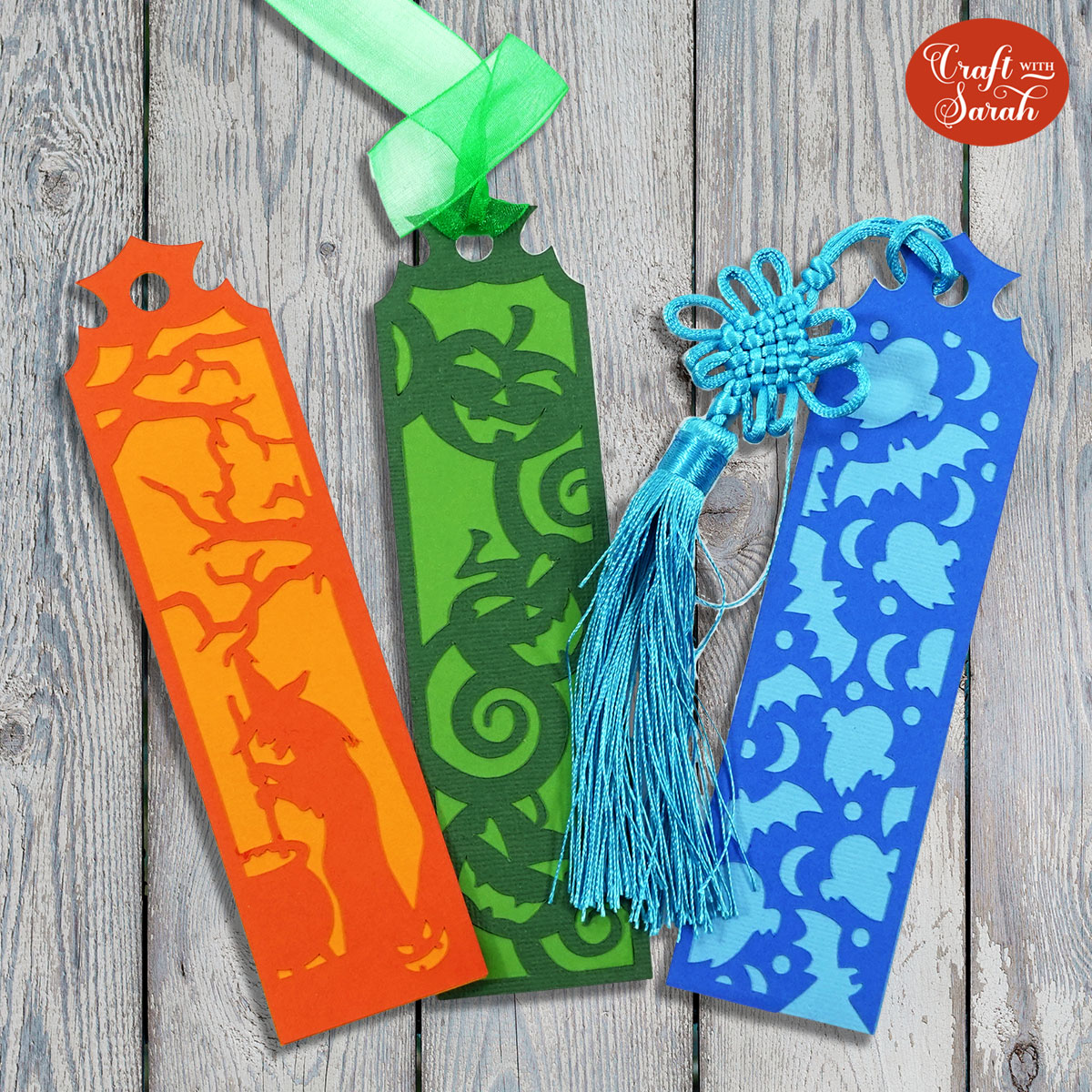 HCC 2022 Day 12 🎃 DIY Bookmarks with a Cricut - Craft with Sarah HCC 2022 Day 12 🎃 DIY Bookmarks with a Cricut - Craft with Sarah