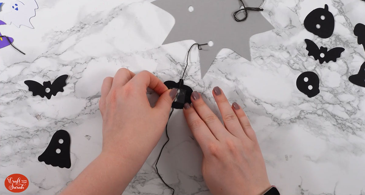 HCC 2022 Day 19 🎃 Spooky Spiderweb Dreamcatcher - Craft with Sarah