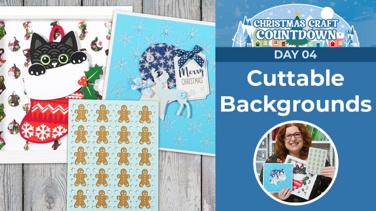 CCC Day 04 ️ Cuttable Background Papers - Craft with Sarah