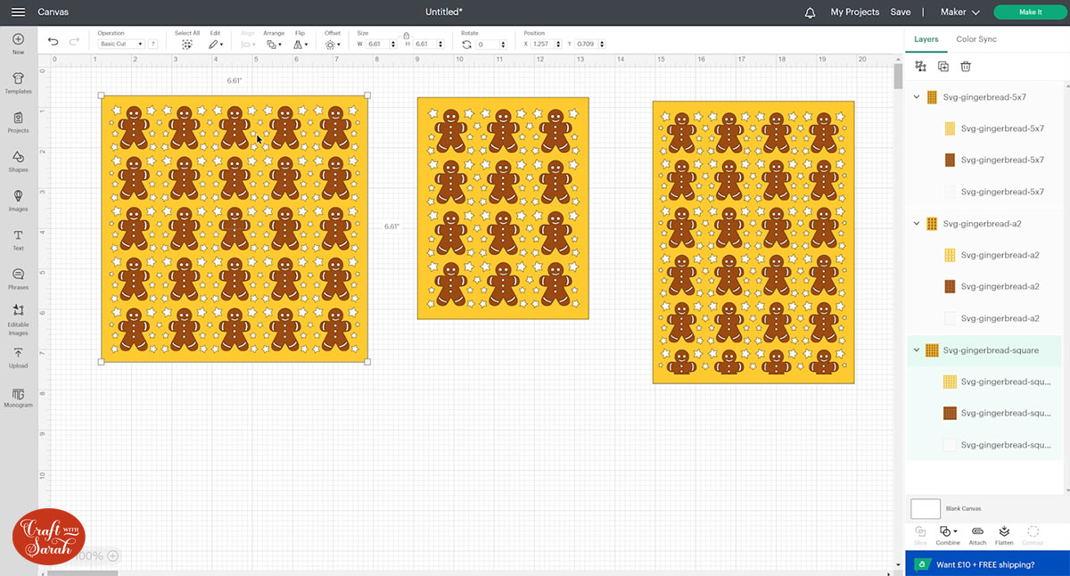 CCC Day 04 ️ Cuttable Background Papers - Craft with Sarah