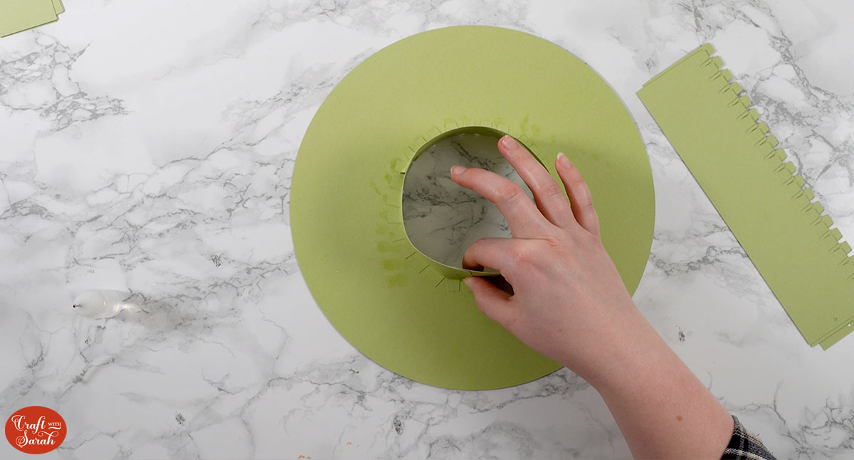 CCC Day 06 ️ Giant Papercraft Wreath Treat Box - Craft with Sarah