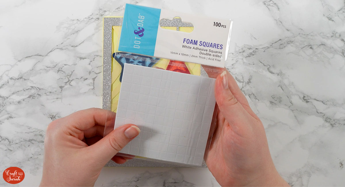 CCC Day 07 ️ Christmas Bauble Greetings Card - Craft with Sarah