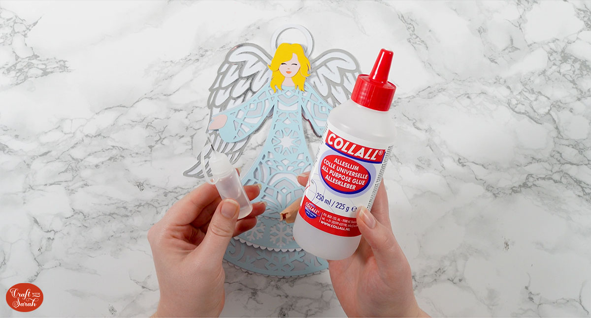 CCC Day 11 ️ Beautiful Christmas Angel Papercraft - Craft with Sarah