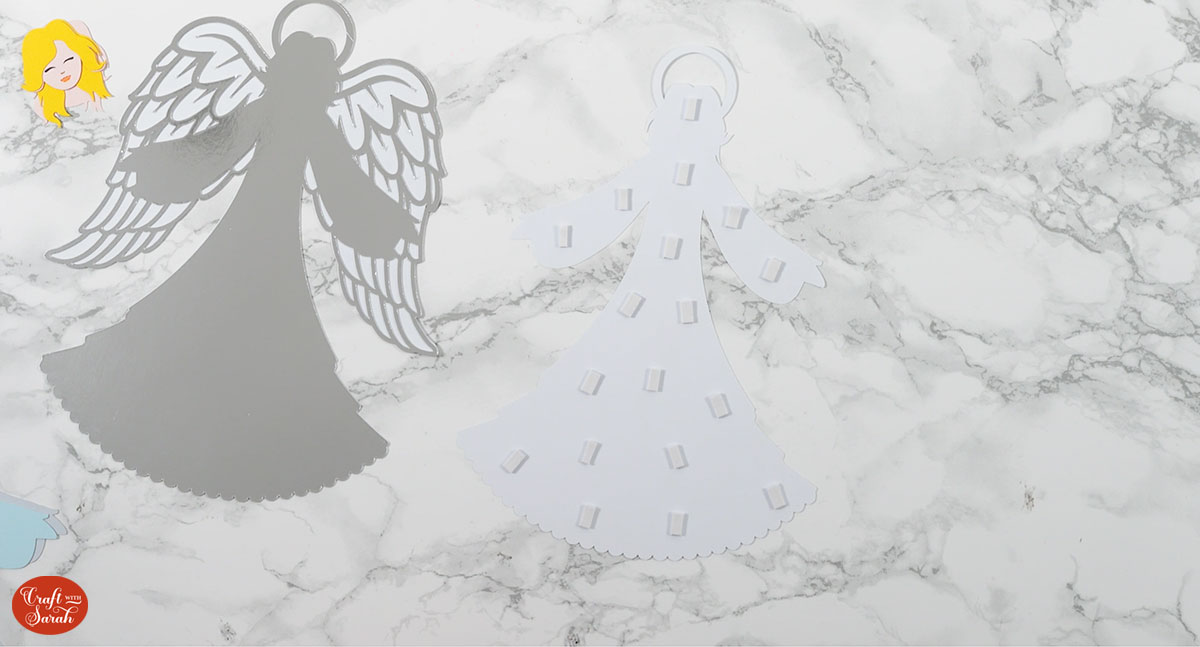 CCC Day 11 ️ Beautiful Christmas Angel Papercraft - Craft with Sarah