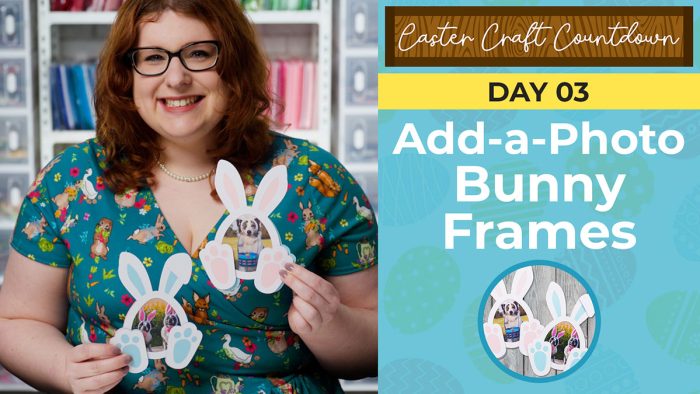 ECC Day 03 🌼 Add-a-Photo Bunny Frames - Craft with Sarah