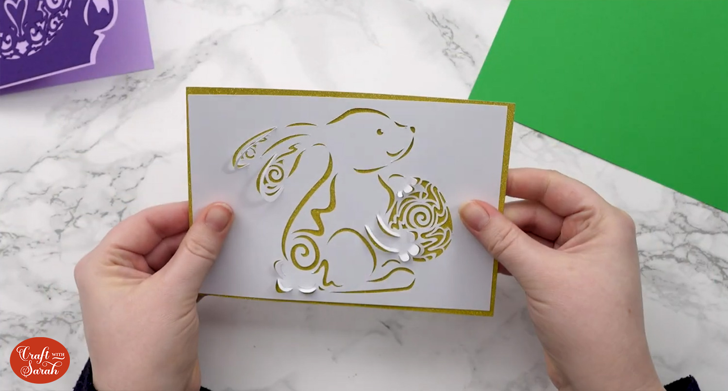 ECC Day 02 🌼 Bunny Cutout Cards - Craft with Sarah