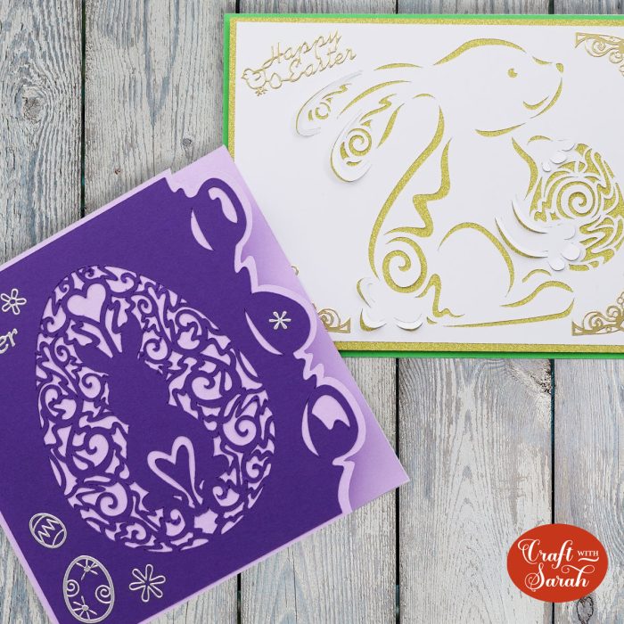 ECC Day 02 🌼 Bunny Cutout Cards - Craft with Sarah