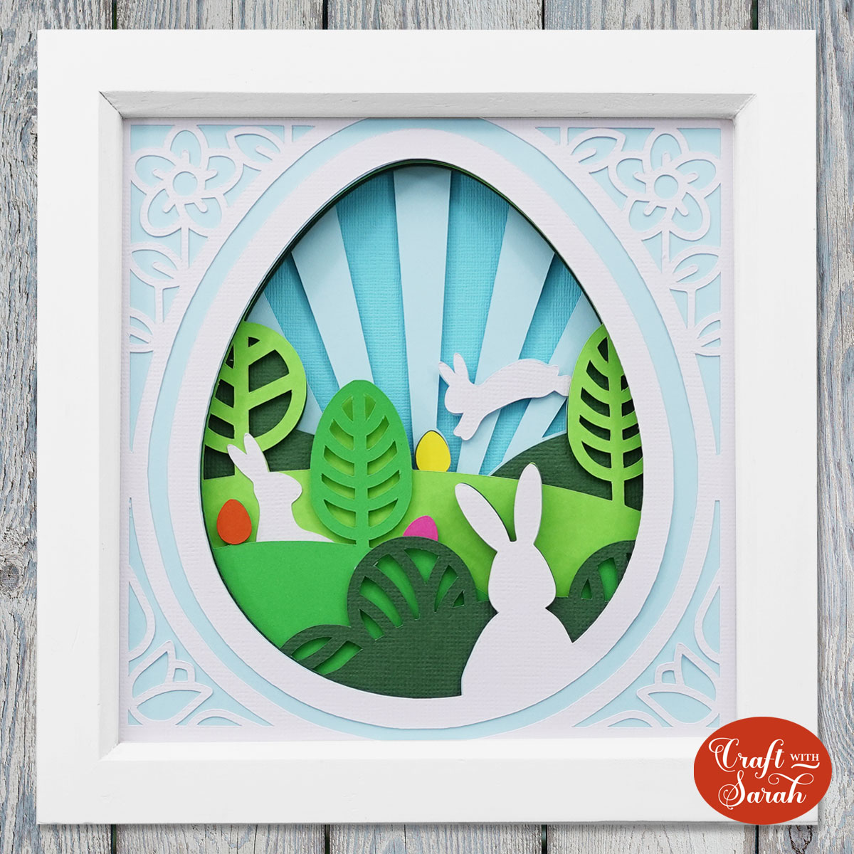 ECC Day 07 🌼 Easter Shadow Box - Craft with Sarah