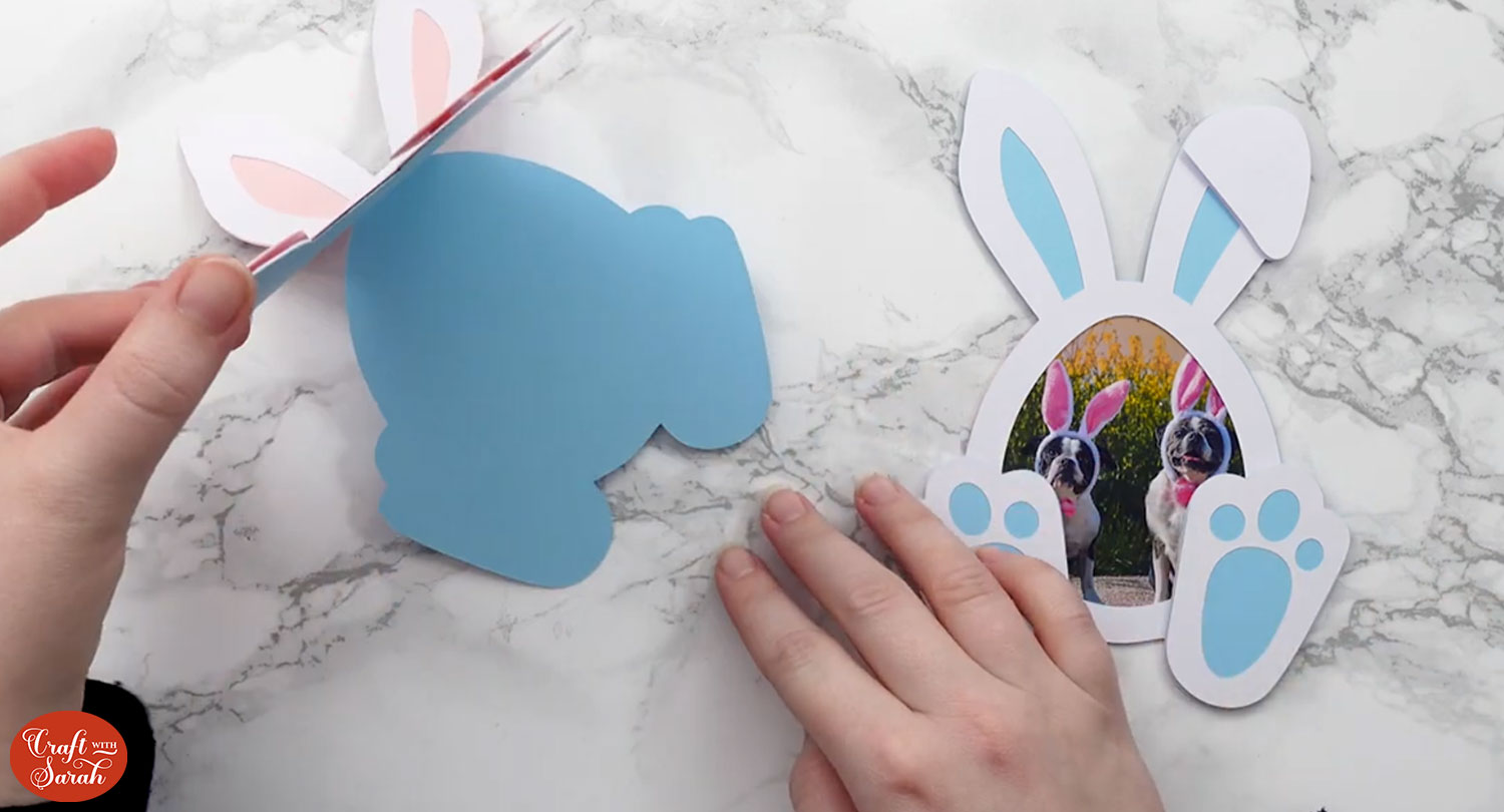 ECC Day 03 🌼 Add-a-Photo Bunny Frames - Craft with Sarah
