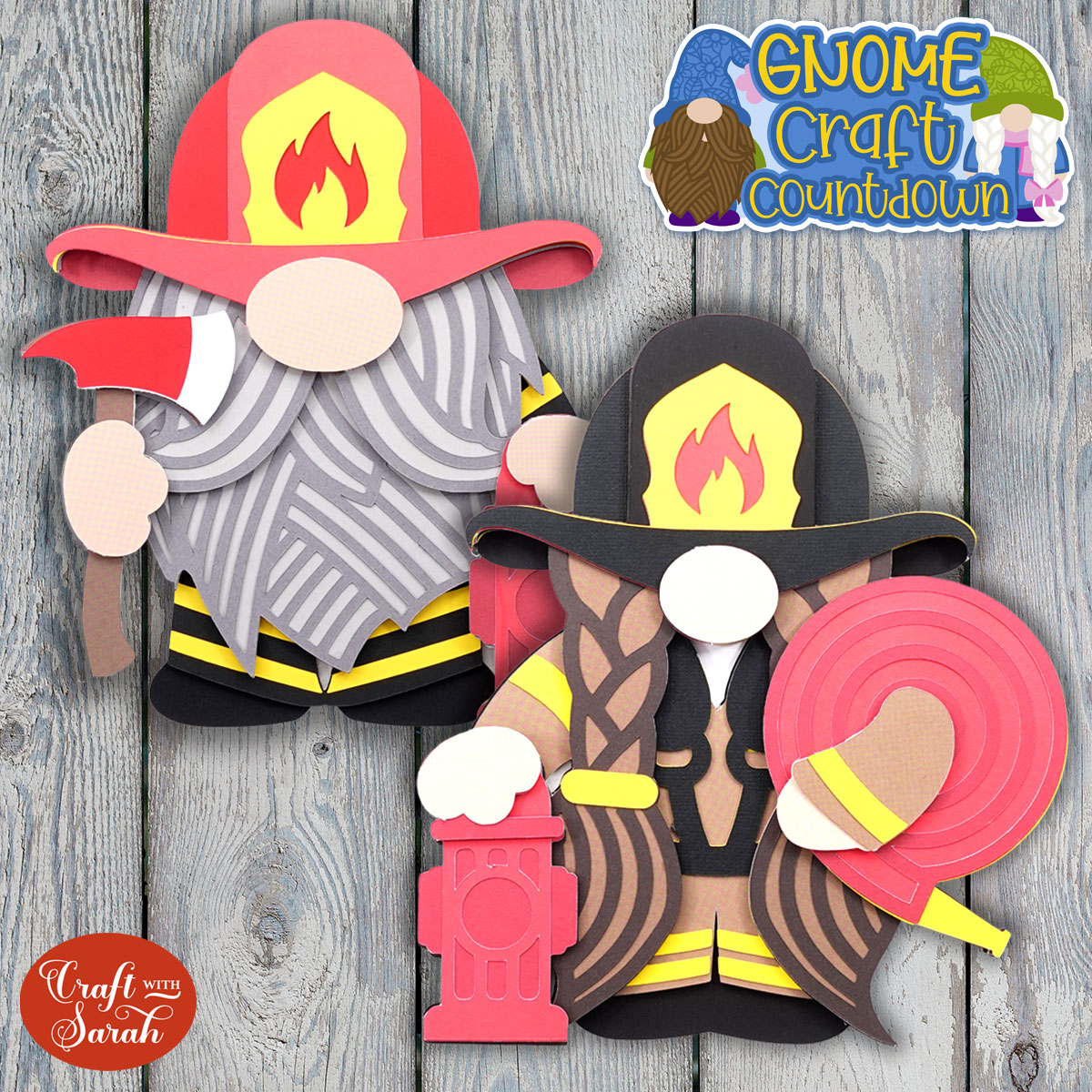 Gnome Craft Countdown 2023 - Craft with Sarah