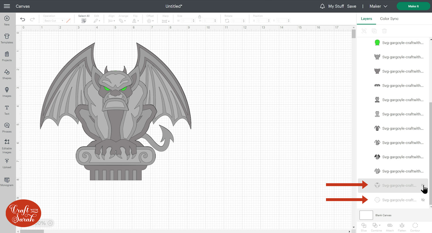 HCC 2023 Day 15 🦇 Grumpy Gargoyle Papercraft - Craft with Sarah