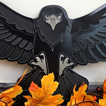 HCC 2023 Day 07 🦇 Giant Off-the-Mat Raven - Craft with Sarah