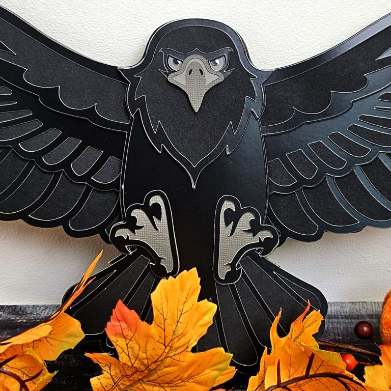 HCC 2023 Day 07 🦇 Giant Off-the-Mat Raven - Craft with Sarah