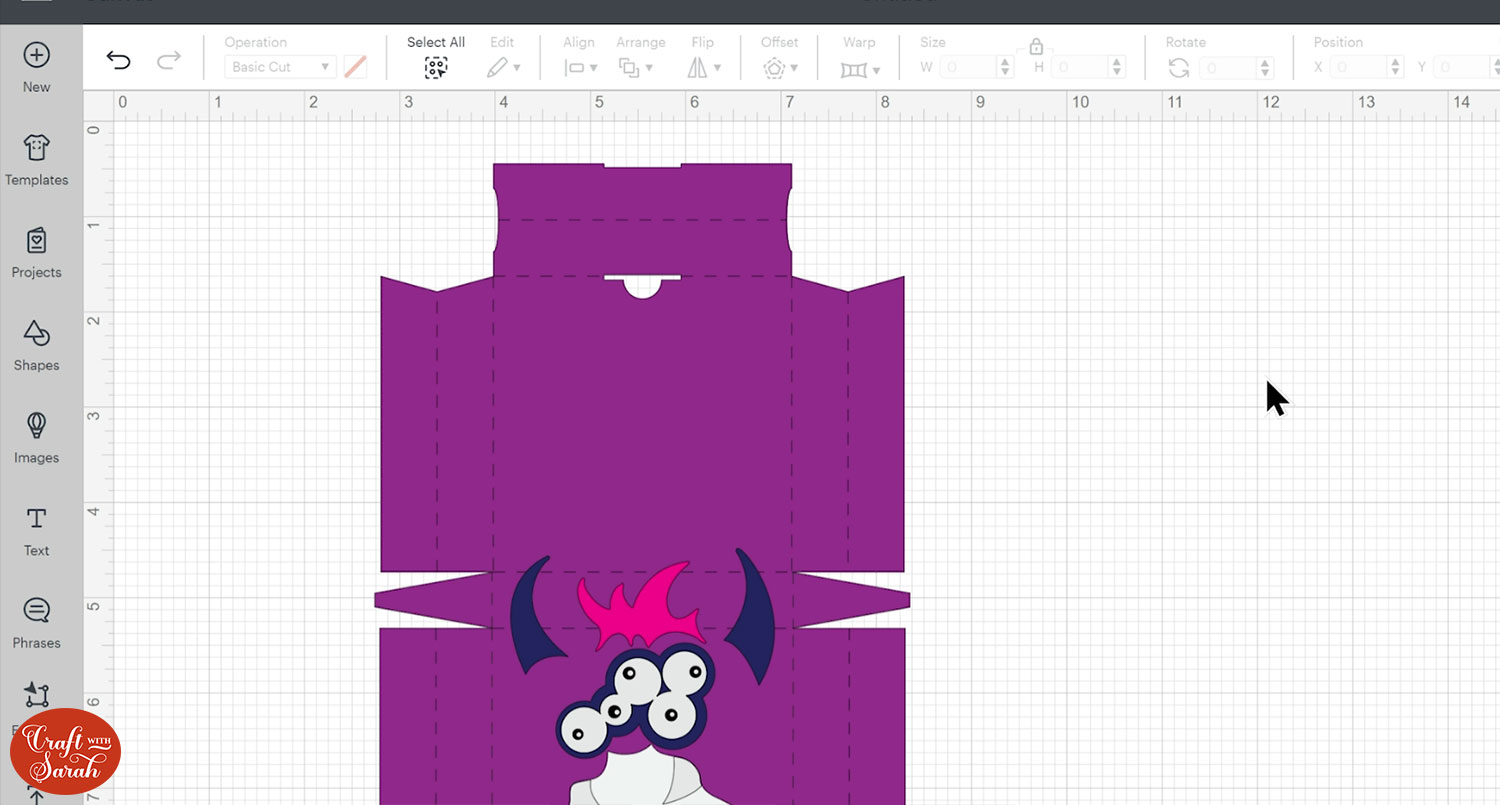 HCC 2023 Day 05 🦇 Monster Face Treat Boxes - Craft with Sarah