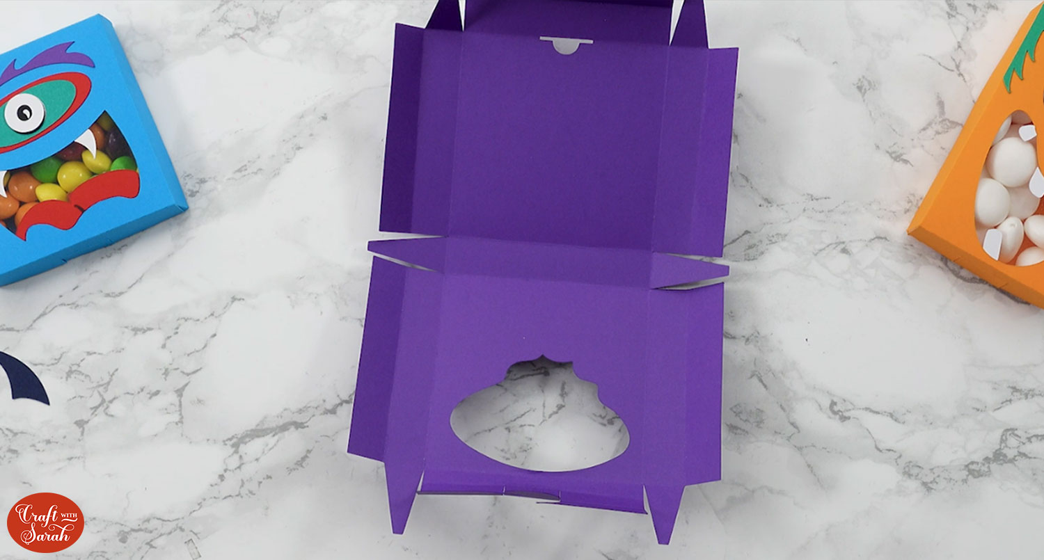 HCC 2023 Day 05 🦇 Monster Face Treat Boxes - Craft with Sarah