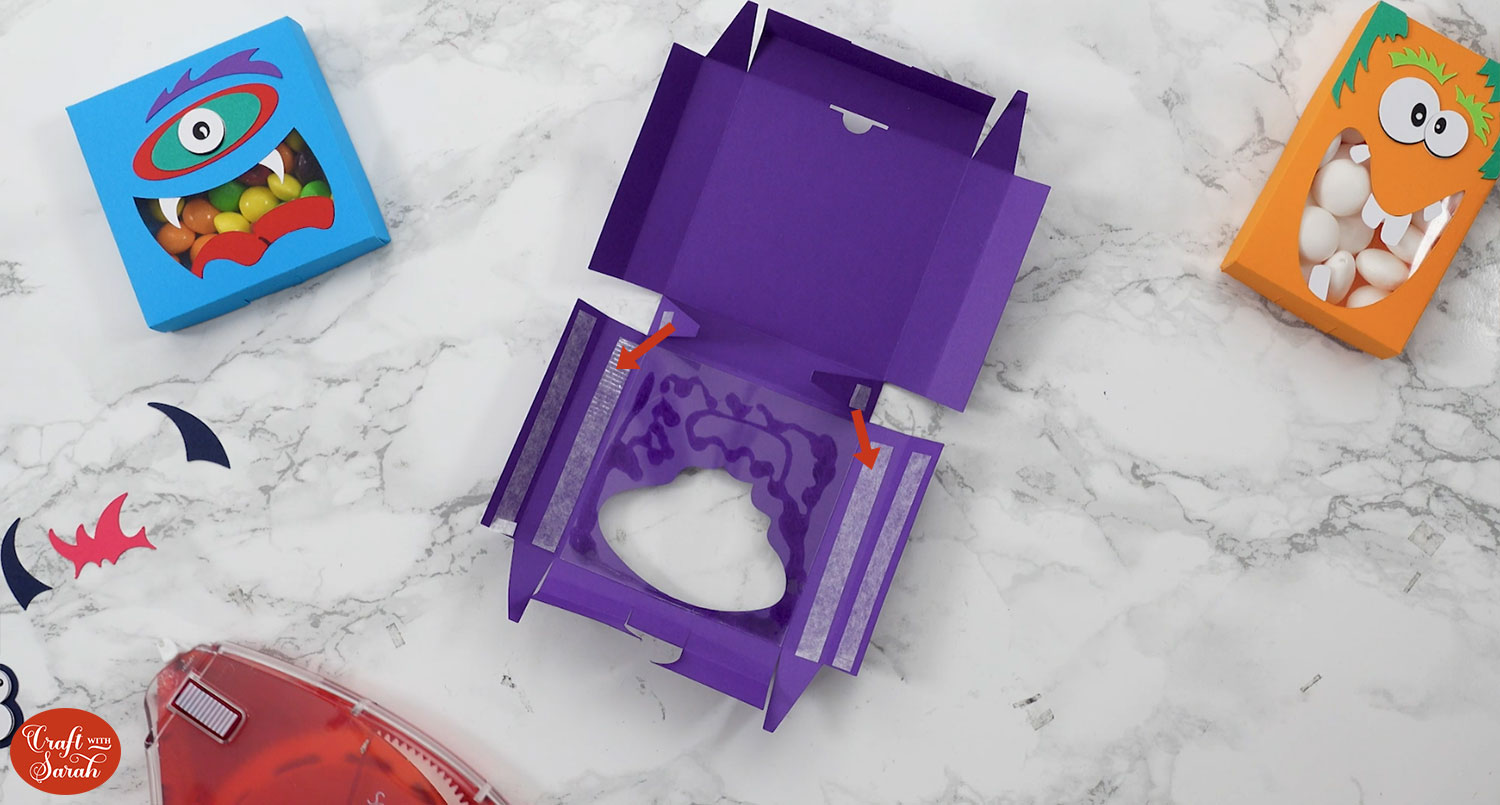 HCC 2023 Day 05 🦇 Monster Face Treat Boxes - Craft with Sarah