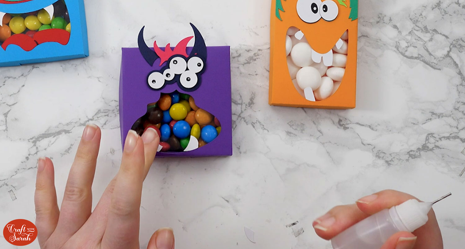 HCC 2023 Day 05 🦇 Monster Face Treat Boxes - Craft with Sarah