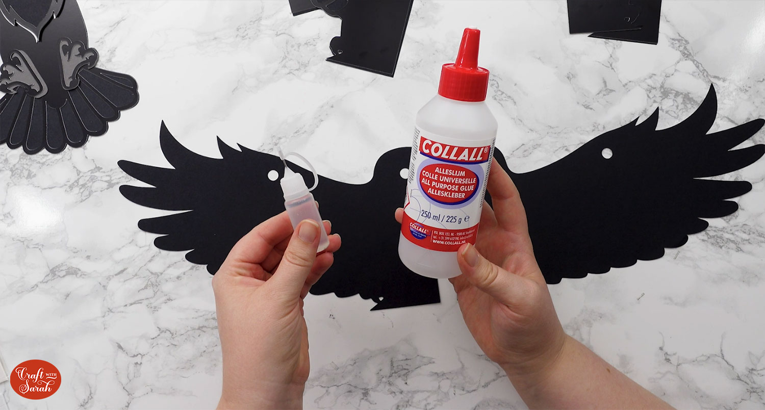 HCC 2023 Day 07 🦇 Giant Off-the-Mat Raven - Craft with Sarah