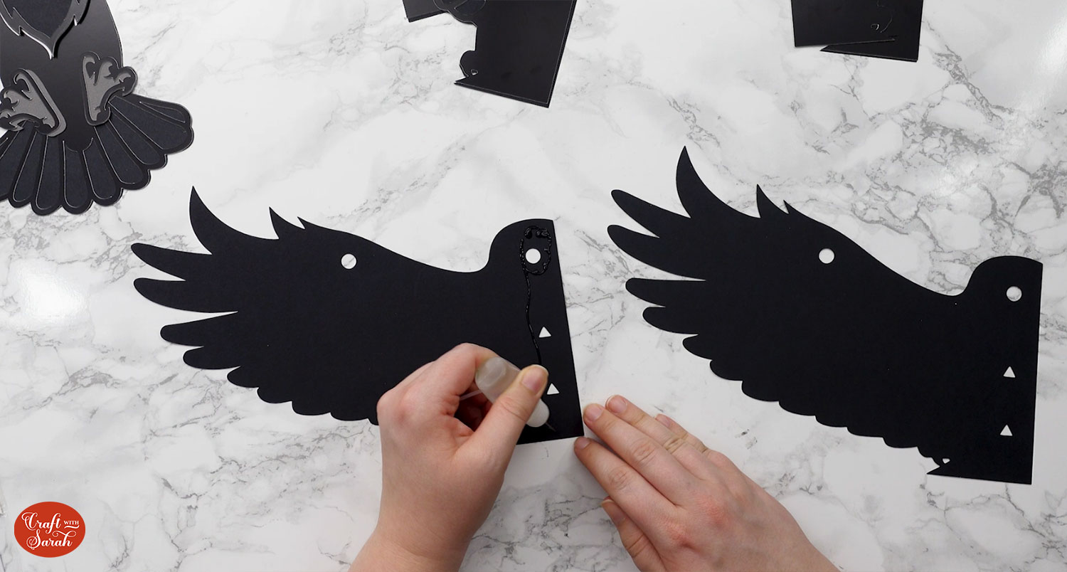 HCC 2023 Day 07 🦇 Giant Off-the-Mat Raven - Craft with Sarah