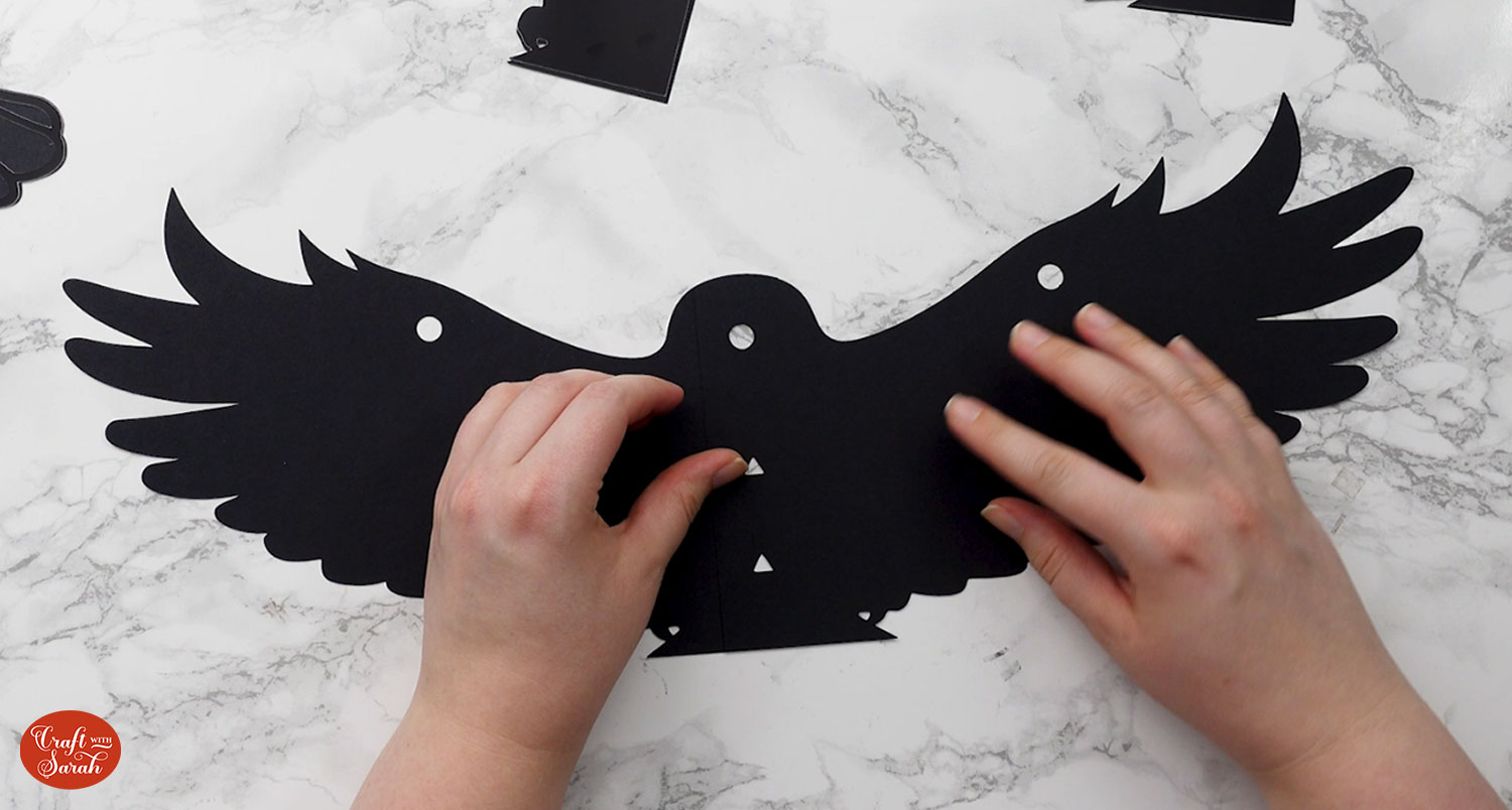 HCC 2023 Day 07 🦇 Giant Off-the-Mat Raven - Craft with Sarah