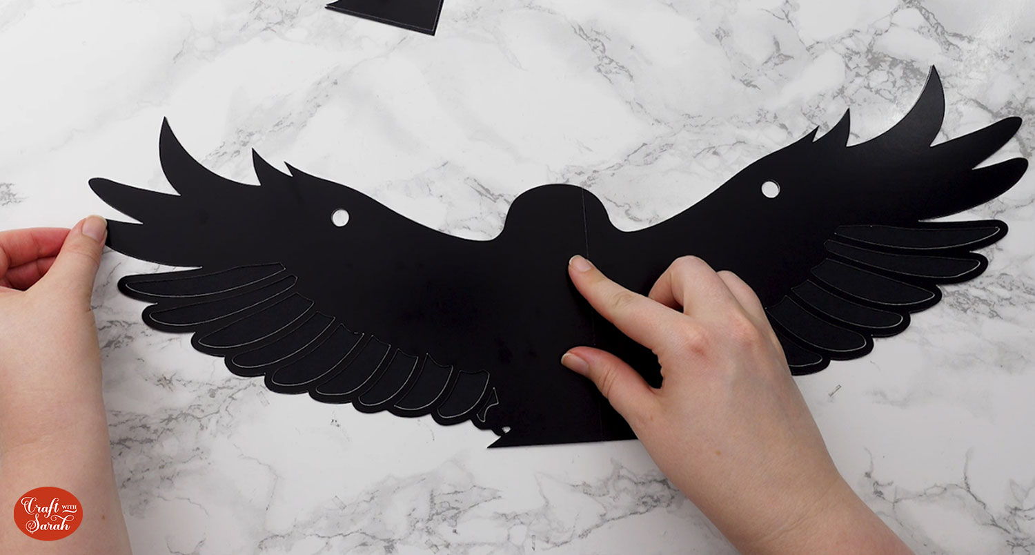 HCC 2023 Day 07 🦇 Giant Off-the-Mat Raven - Craft with Sarah