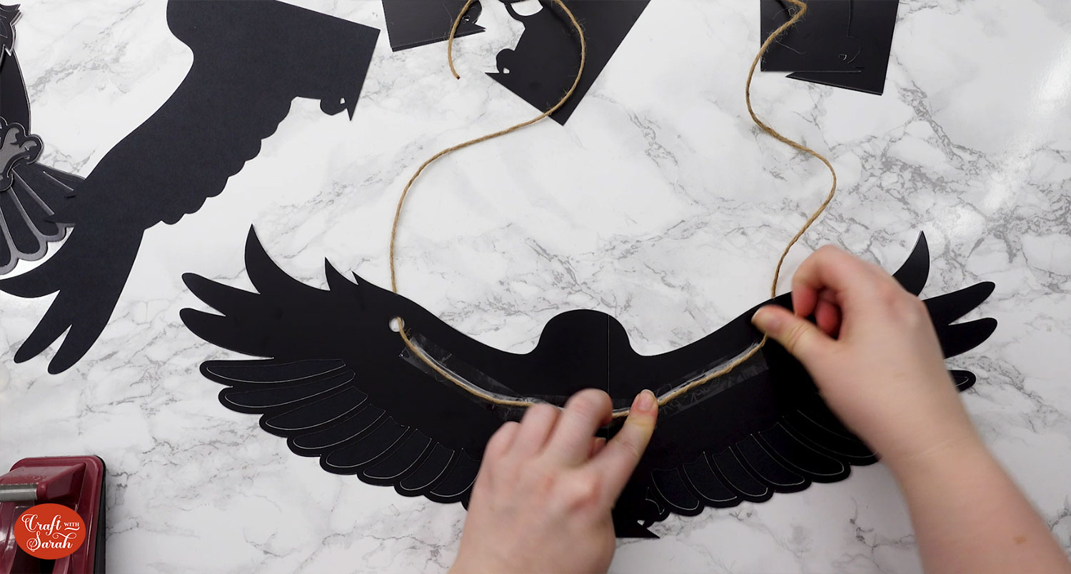 HCC 2023 Day 07 🦇 Giant Off-the-Mat Raven - Craft with Sarah