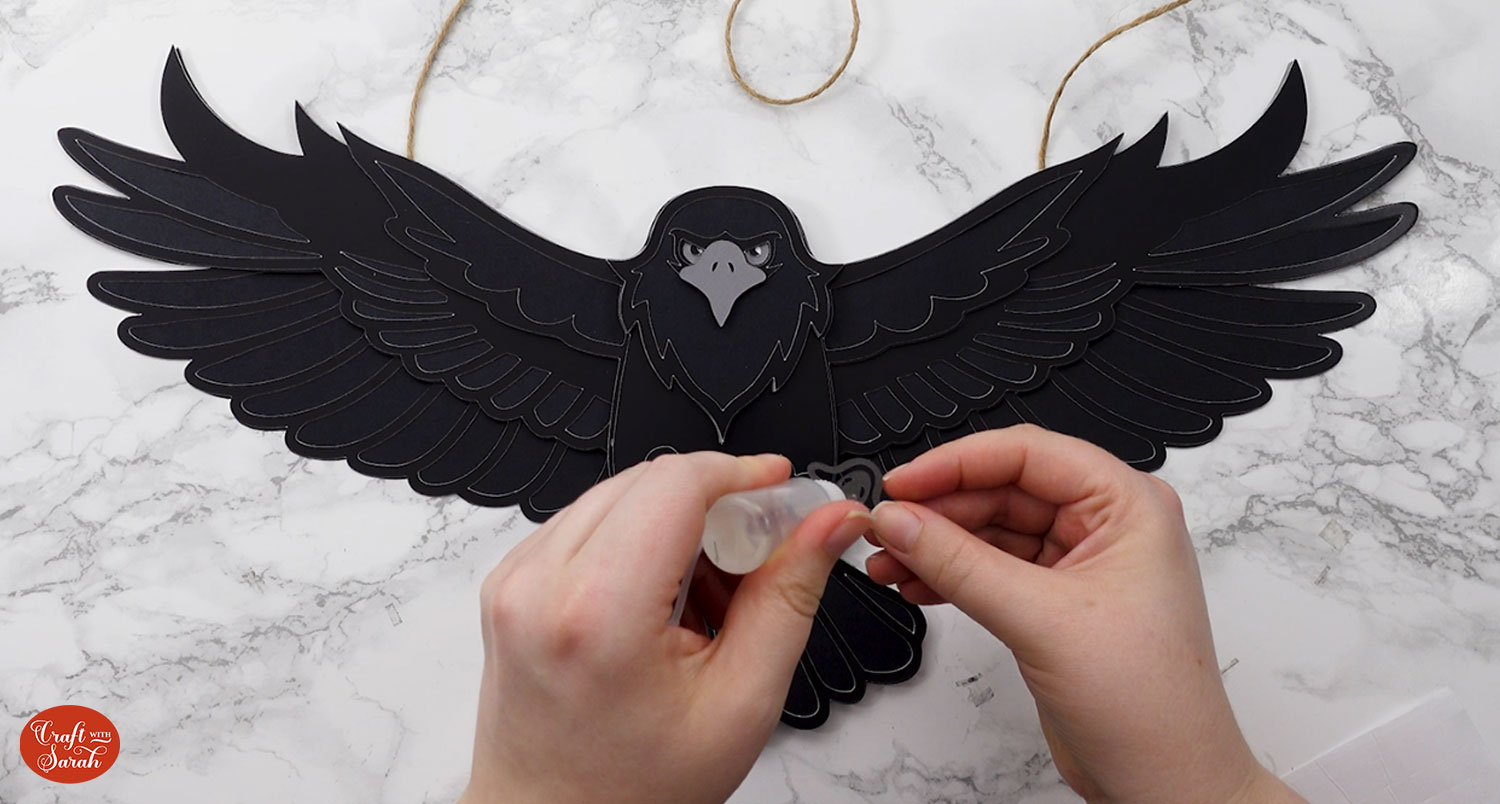 HCC 2023 Day 07 🦇 Giant Off-the-Mat Raven - Craft with Sarah