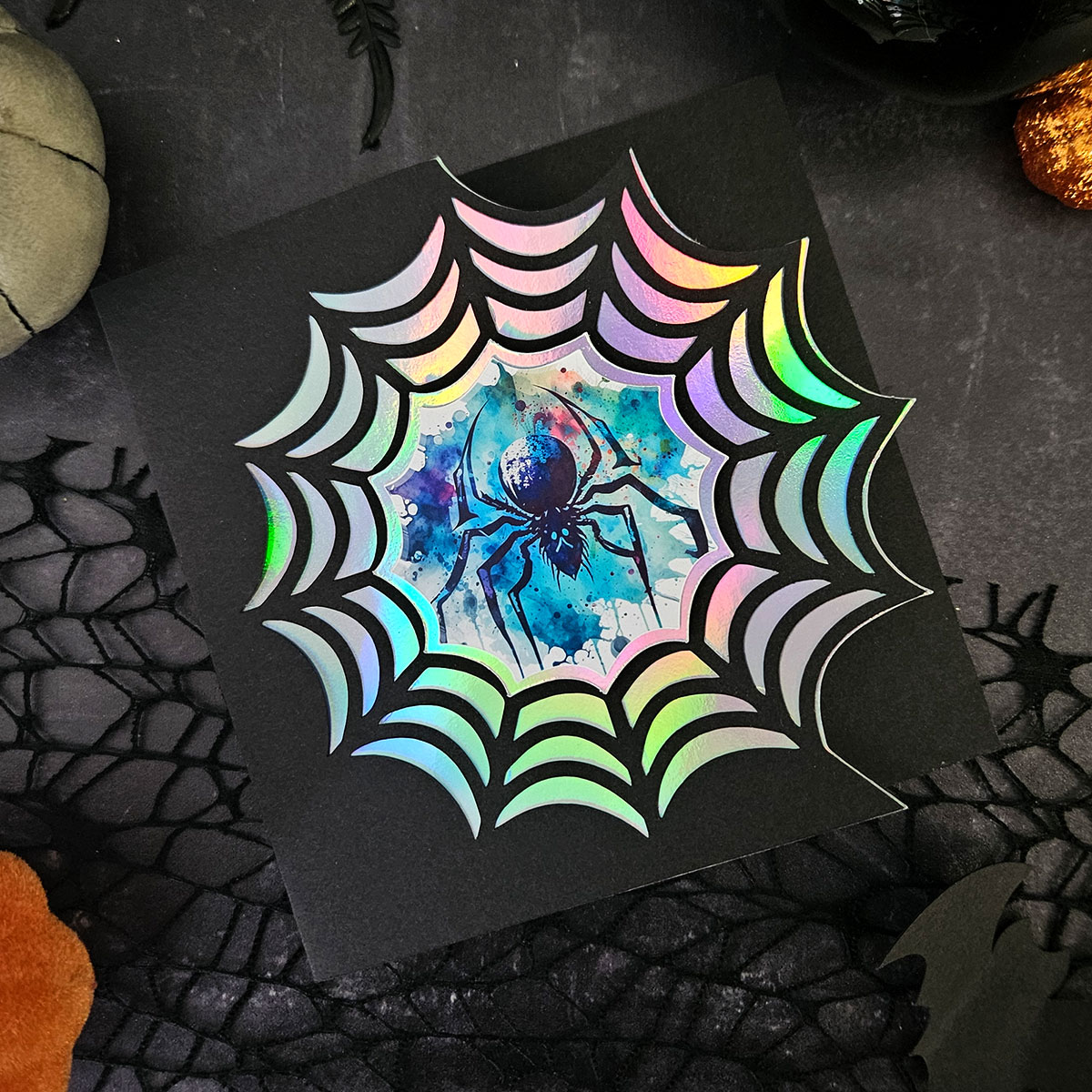 HCC 2023 Day 11 🦇 Spider Web Shaped Card - Craft with Sarah