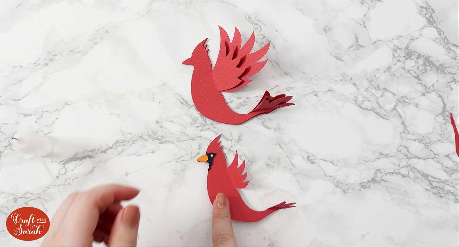 CCC 2023 Day 09 ☃️ Hanging Bird Decorations - Craft with Sarah