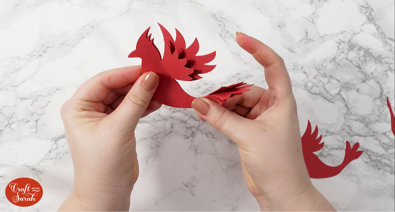 CCC 2023 Day 09 ☃️ Hanging Bird Decorations - Craft with Sarah